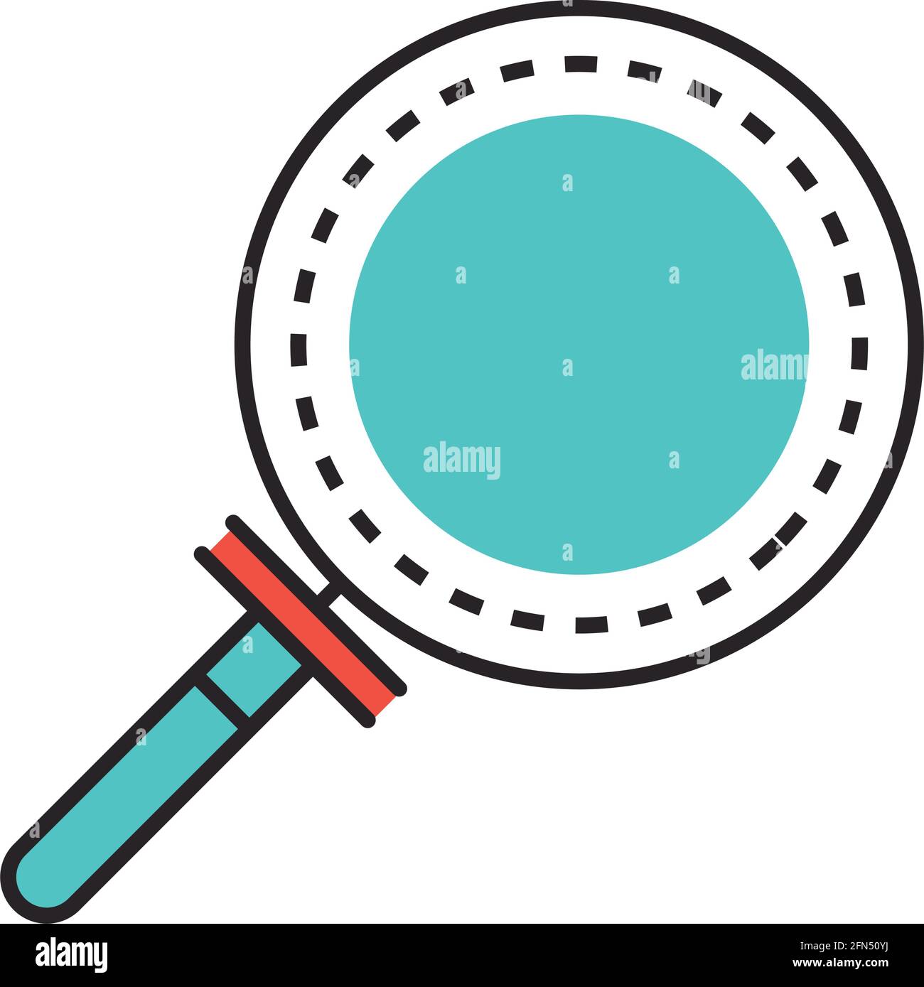 magnifying glass research Stock Vector Image & Art - Alamy