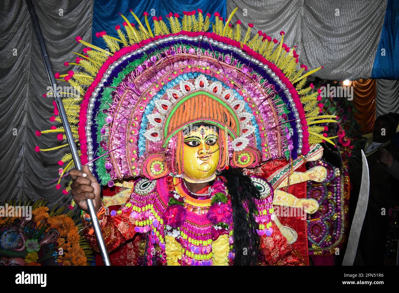 Chhau mask hi-res stock photography and images - Alamy