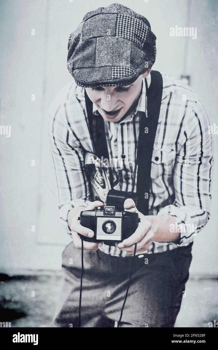 Vintage Boy 1950s High Resolution Stock Photography and Images - Alamy