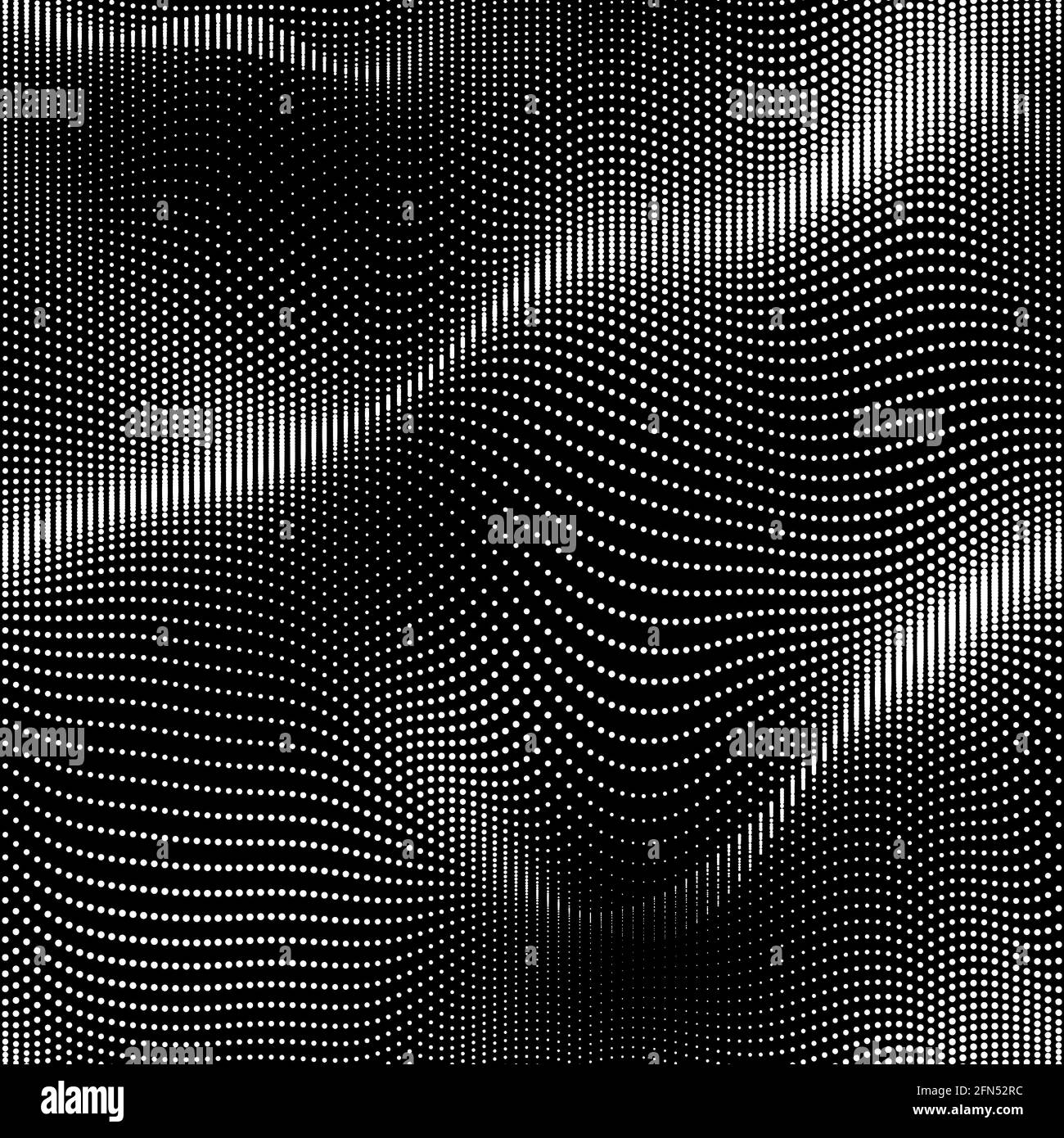 Seamless wavy array of dots pattern for print or digital use Stock ...