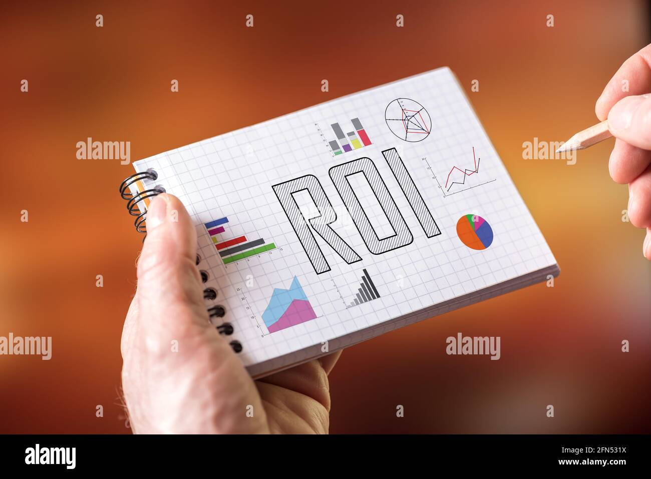 Hand drawing roi concept on a notepad Stock Photo - Alamy Hand drawing roi concept on a notepad Stock Photo - Alamy