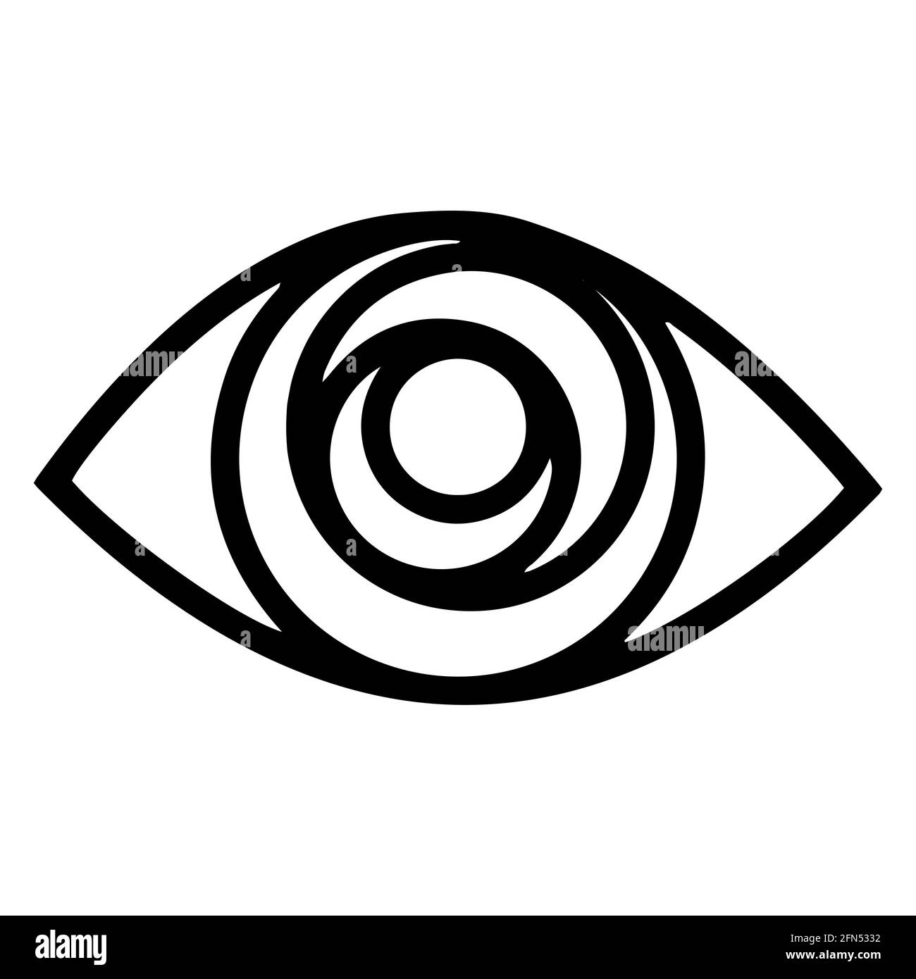 All Seeing Eye. Providence magic symbol in boho style. Astrology ...