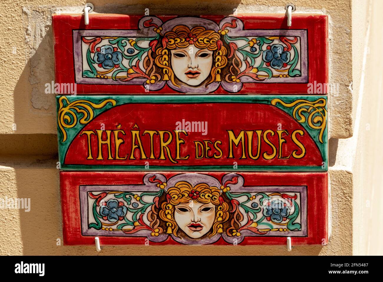 The 1930 art nouveaux Théâtre des Muses is a theatre in Monaco, on the ...