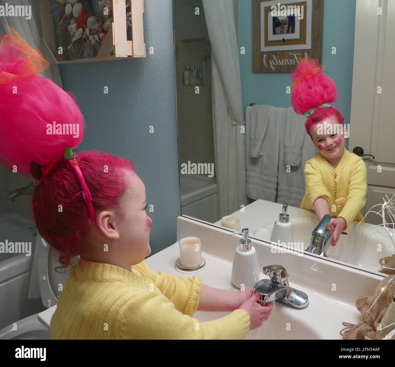 FAYETTEVILLE, UNITED STATES - Mar 14, 2021: This sweet troll was ...