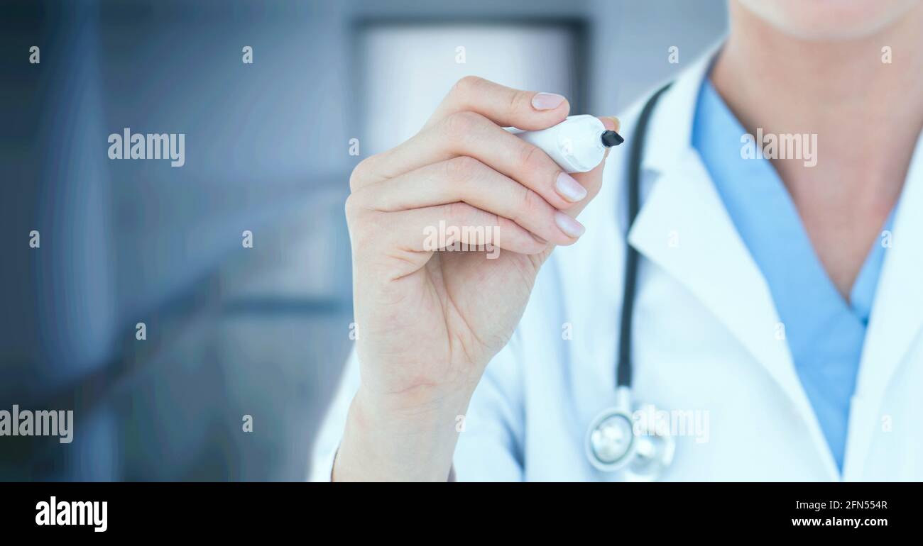 Digital composite doctor marker hi-res stock photography and images - Alamy