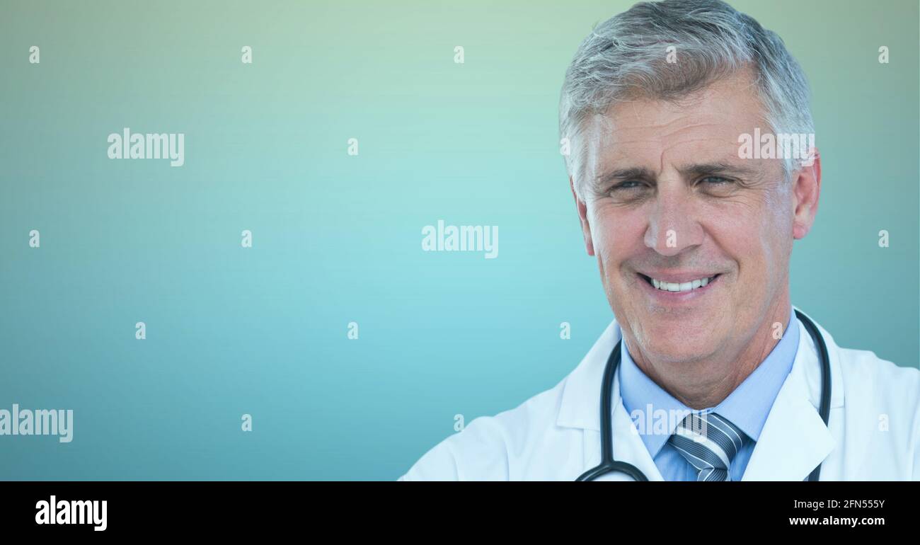 Blue gradient background hi-res stock photography and images - Alamy