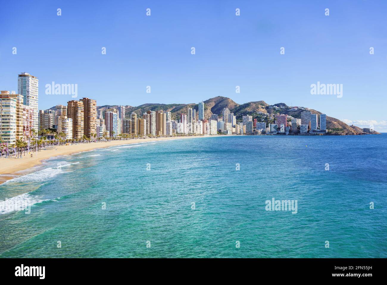 Playa benidorm hi-res stock photography and images - Alamy