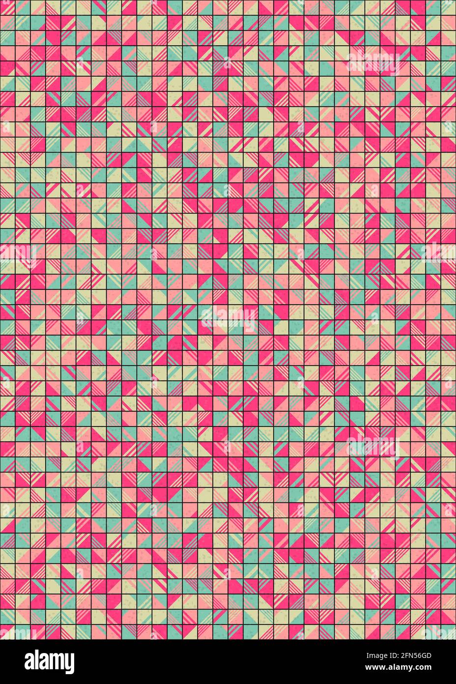 Abstract Geometric Pattern generative computational art illustration ...