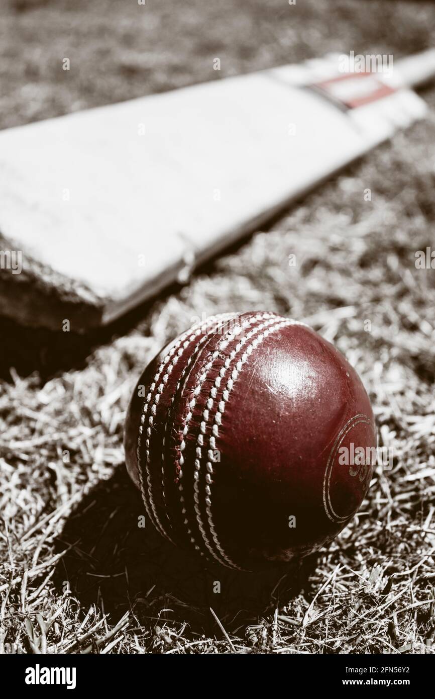 Worn Cricket Pitch High Resolution Stock Photography and Images - Alamy