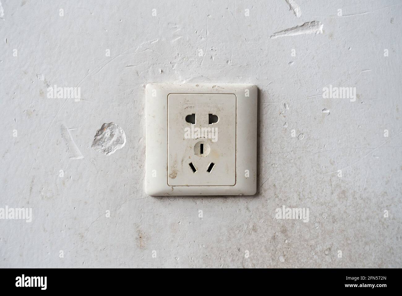 Old broken damaged socket hi-res stock photography and images - Alamy