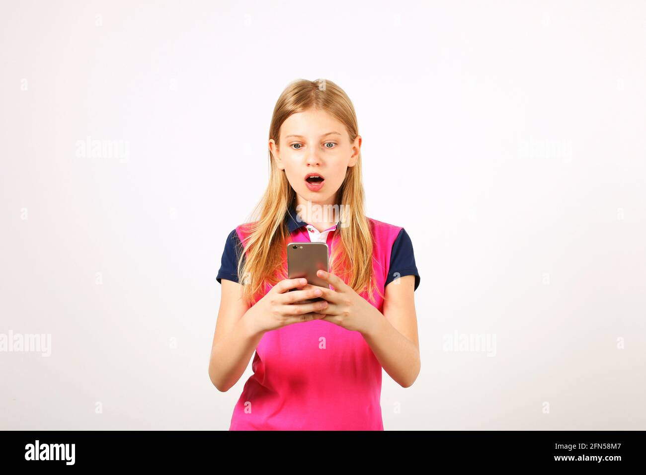 Shocked At Text Message