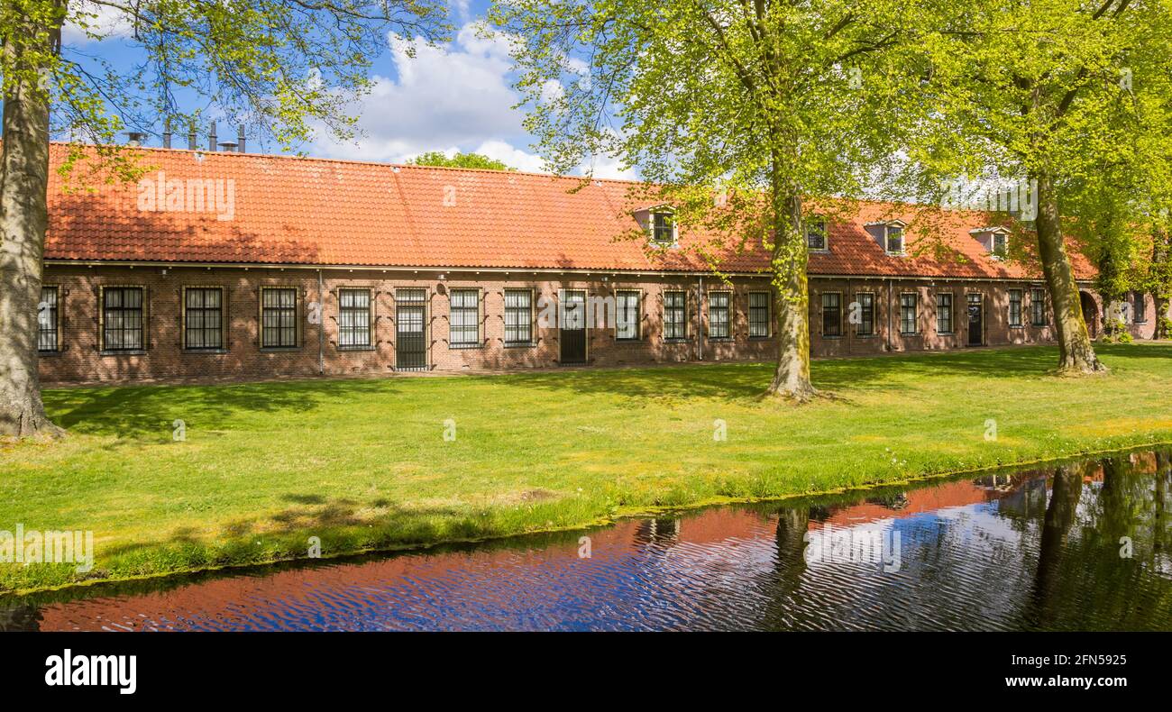 Historic buildings of the former prison in Veenhuizen, Netherlands ...