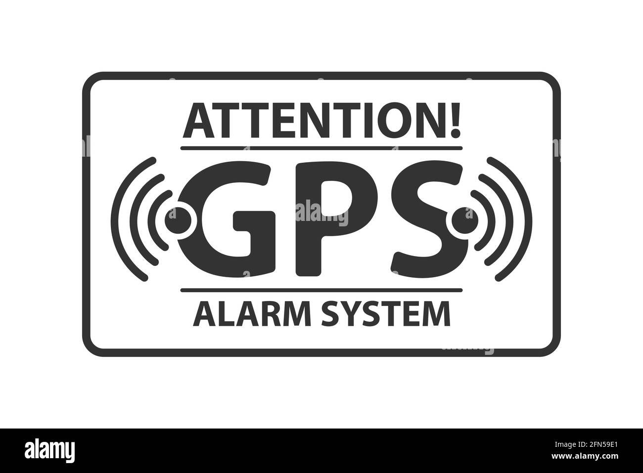 Communication alarm signal system Stock Vector Images - Alamy