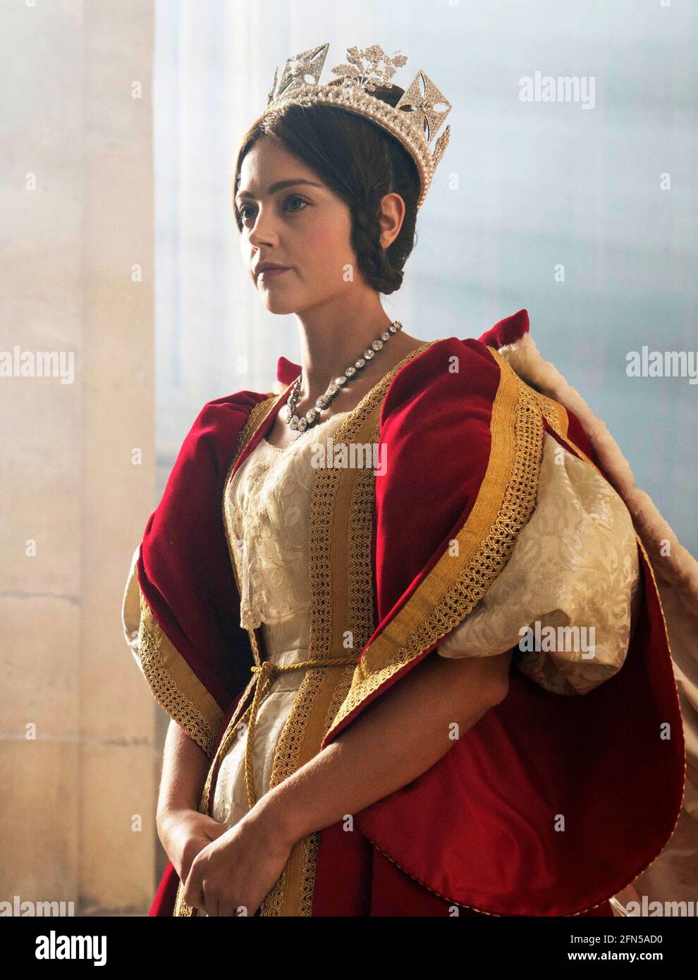 JENNA COLEMAN in VICTORIA (2016), directed by DAISY GOODWIN. Credit ...