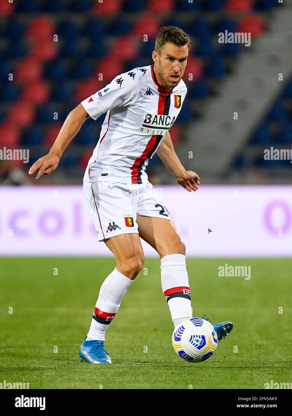 Lasse Schone (Genoa) during Bologna FC vs Genoa CFC, Italian football ...