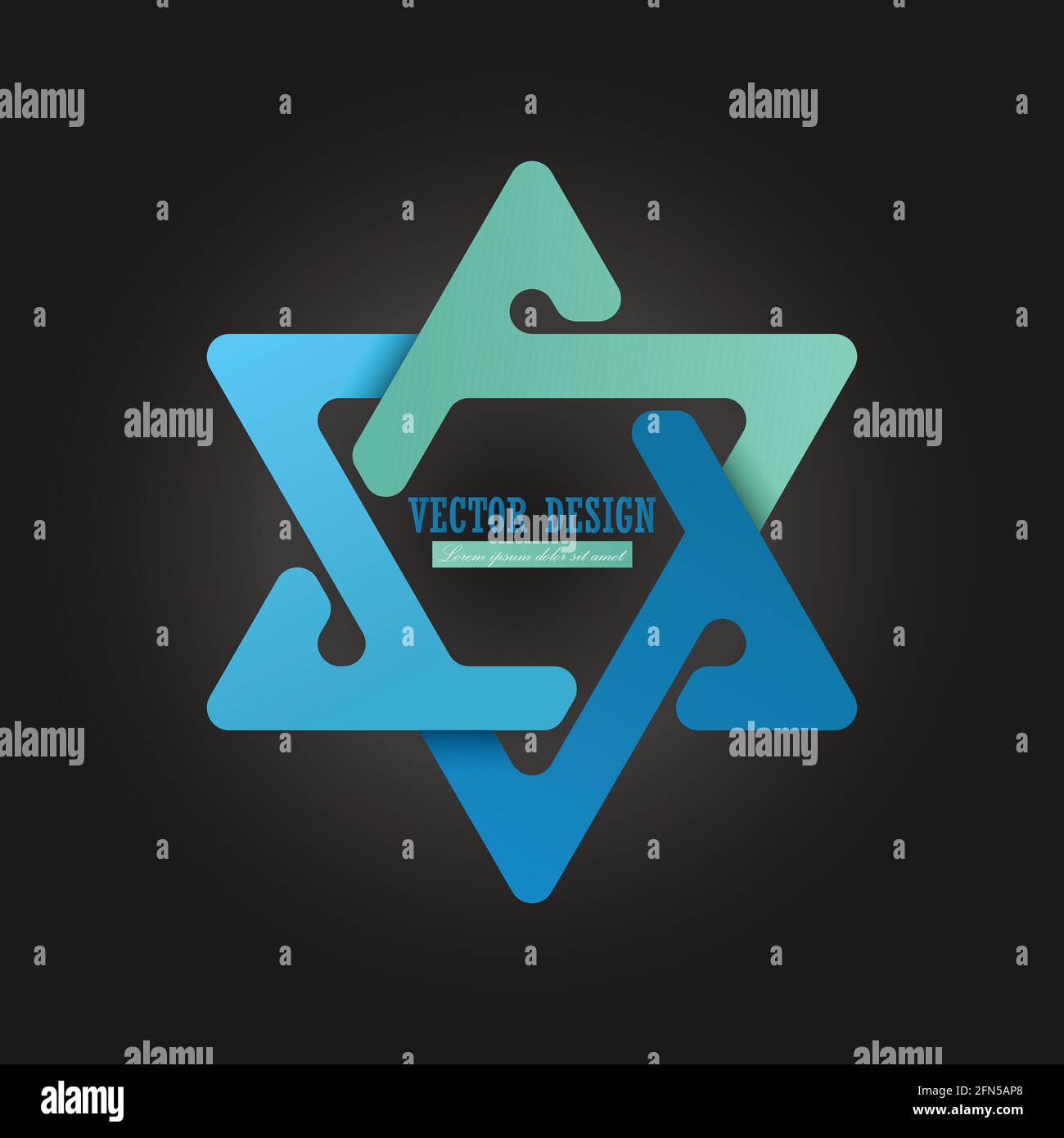 Two intertwining Stock Vector Images - Alamy