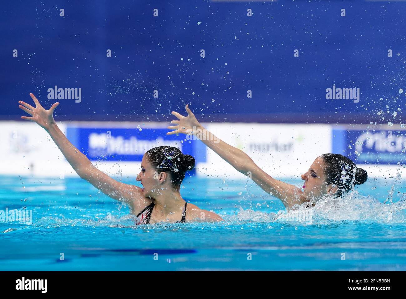 BUDAPEST, HUNGARY - MAY 14: Anna Maria Alexandri of Austria and Eirini ...