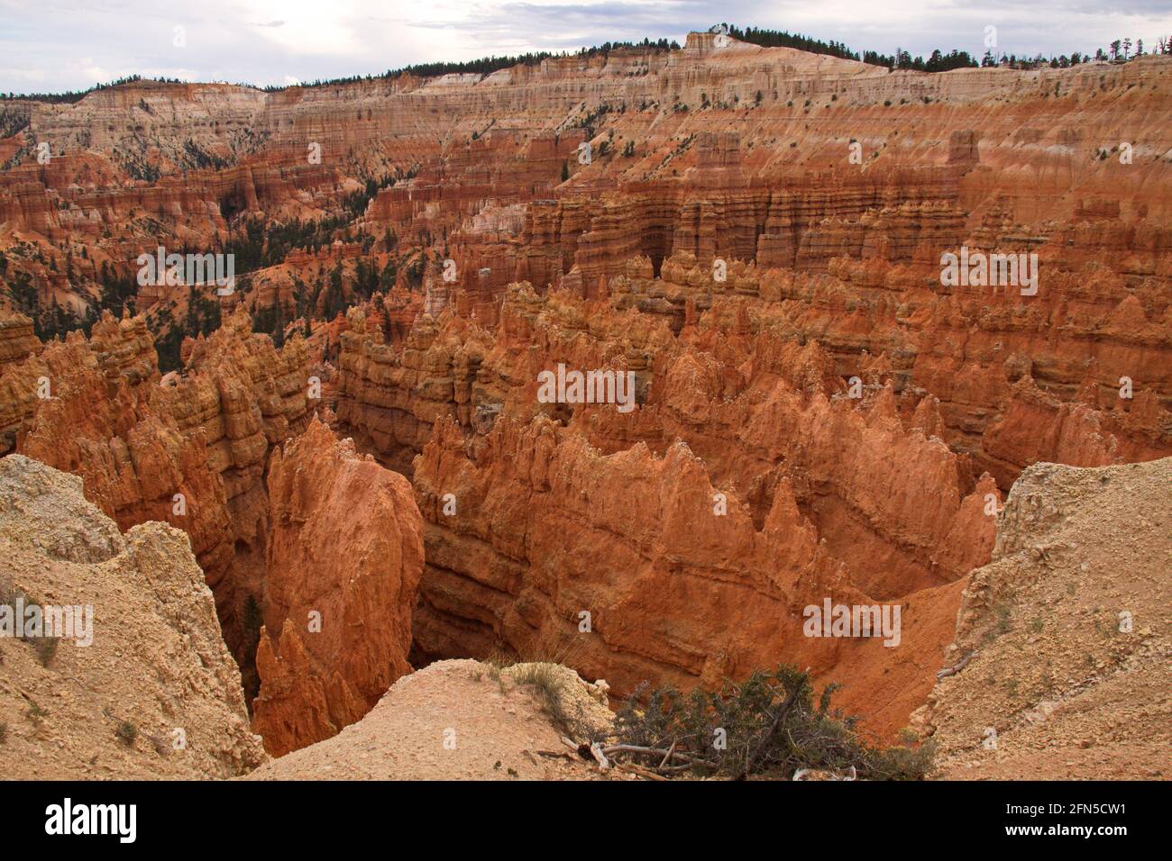 View from Sunset Point in Bryce Canyon in Utah in the USA Stock Photo ...