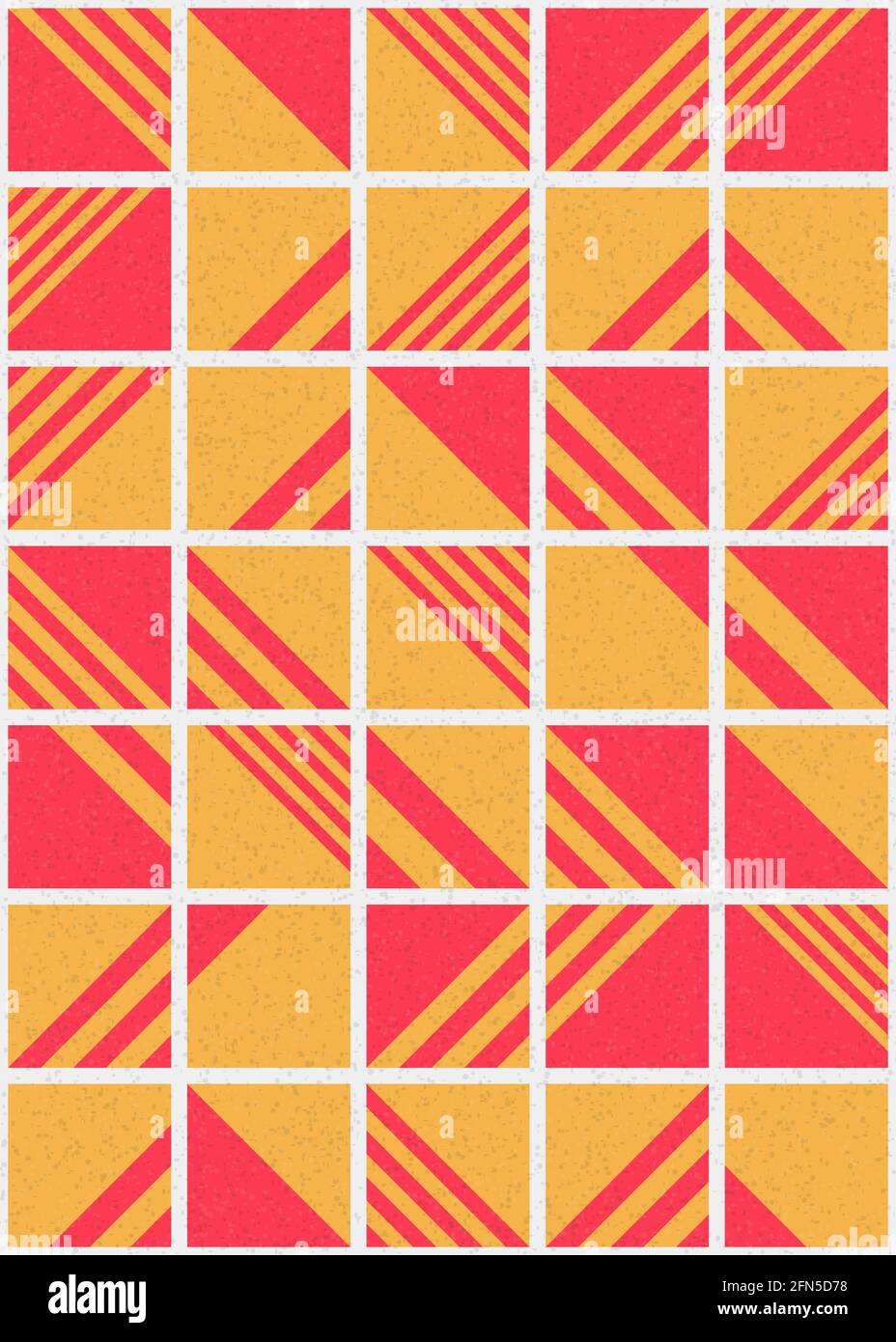 Abstract Geometrical generative computational art illustration Stock ...