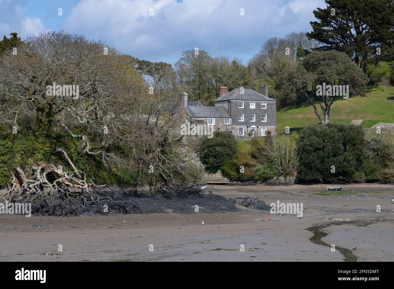 Lower Batson & Batson Creek, Salcombe, Devon, England Stock Photo - Alamy