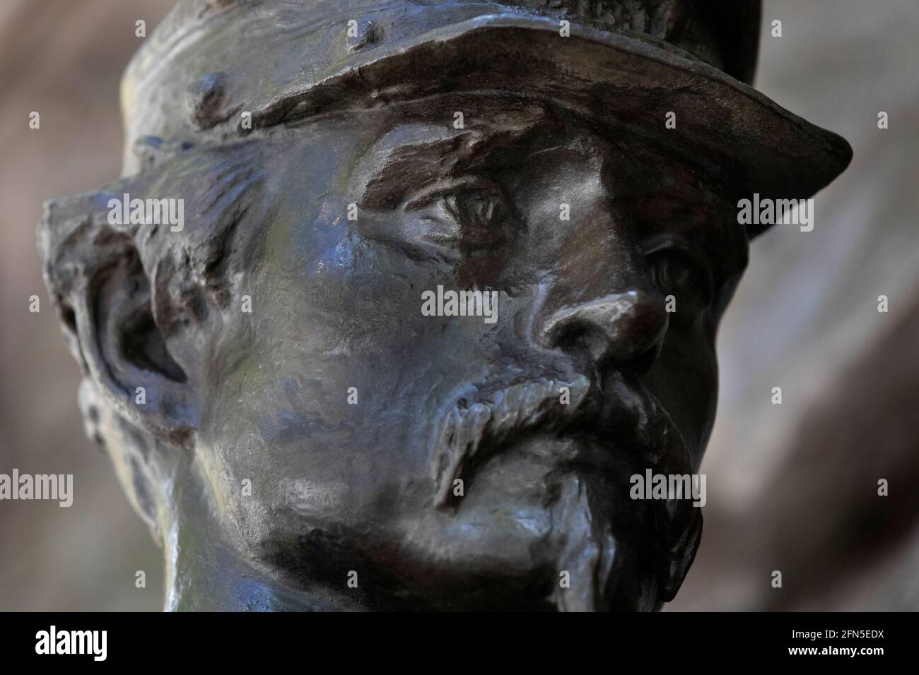 Restoration of the bronze relief sculpture of Robert Gould Shaw and the ...