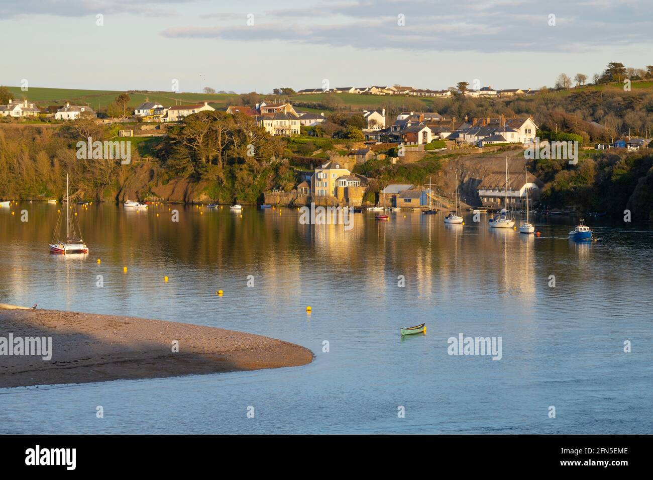 The Avon Estuary at Bantham, Devon, England Stock Photo - Alamy
