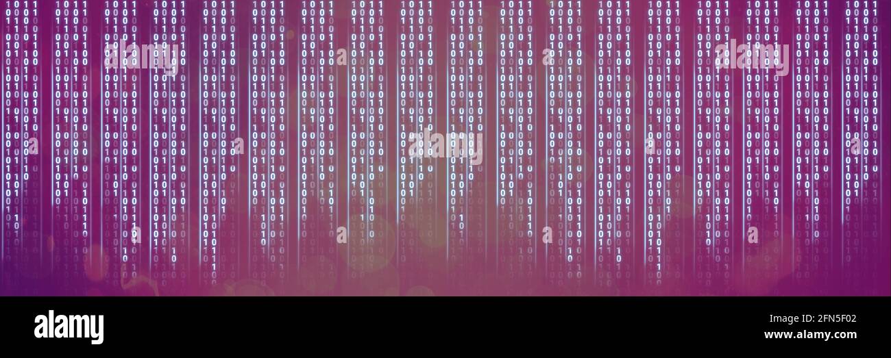 Computer Codes Processing Over Black Flares Background Technology And Computer Programming