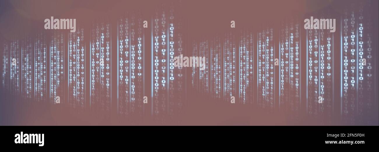 Computer Codes Processing Over Black Flares Background Technology And Computer Programming