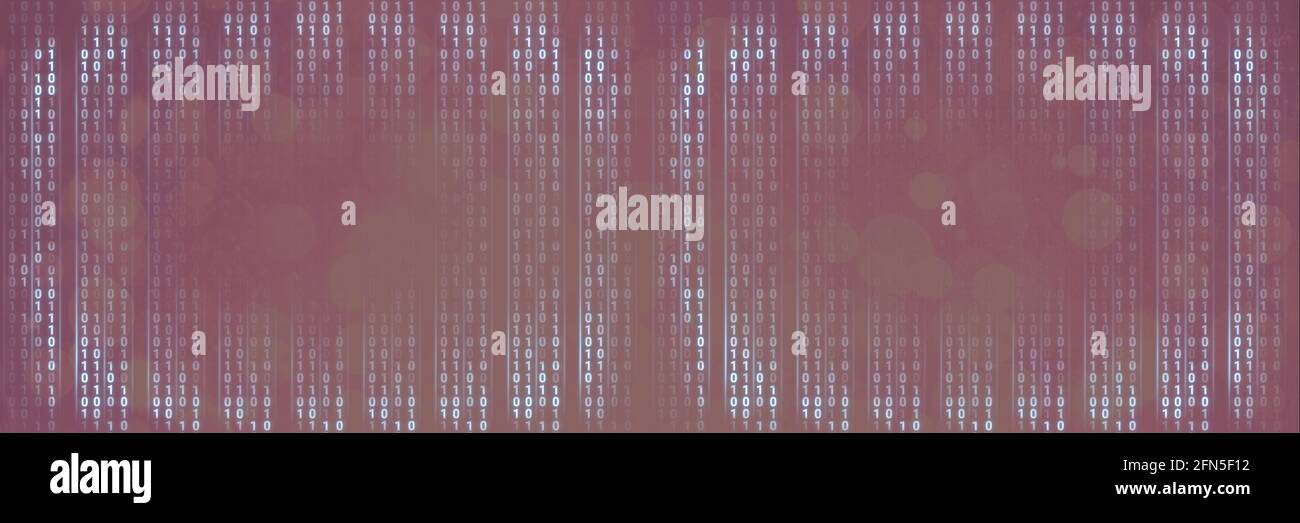 Computer Codes Processing Over Black Flares Background Technology And Computer Programming