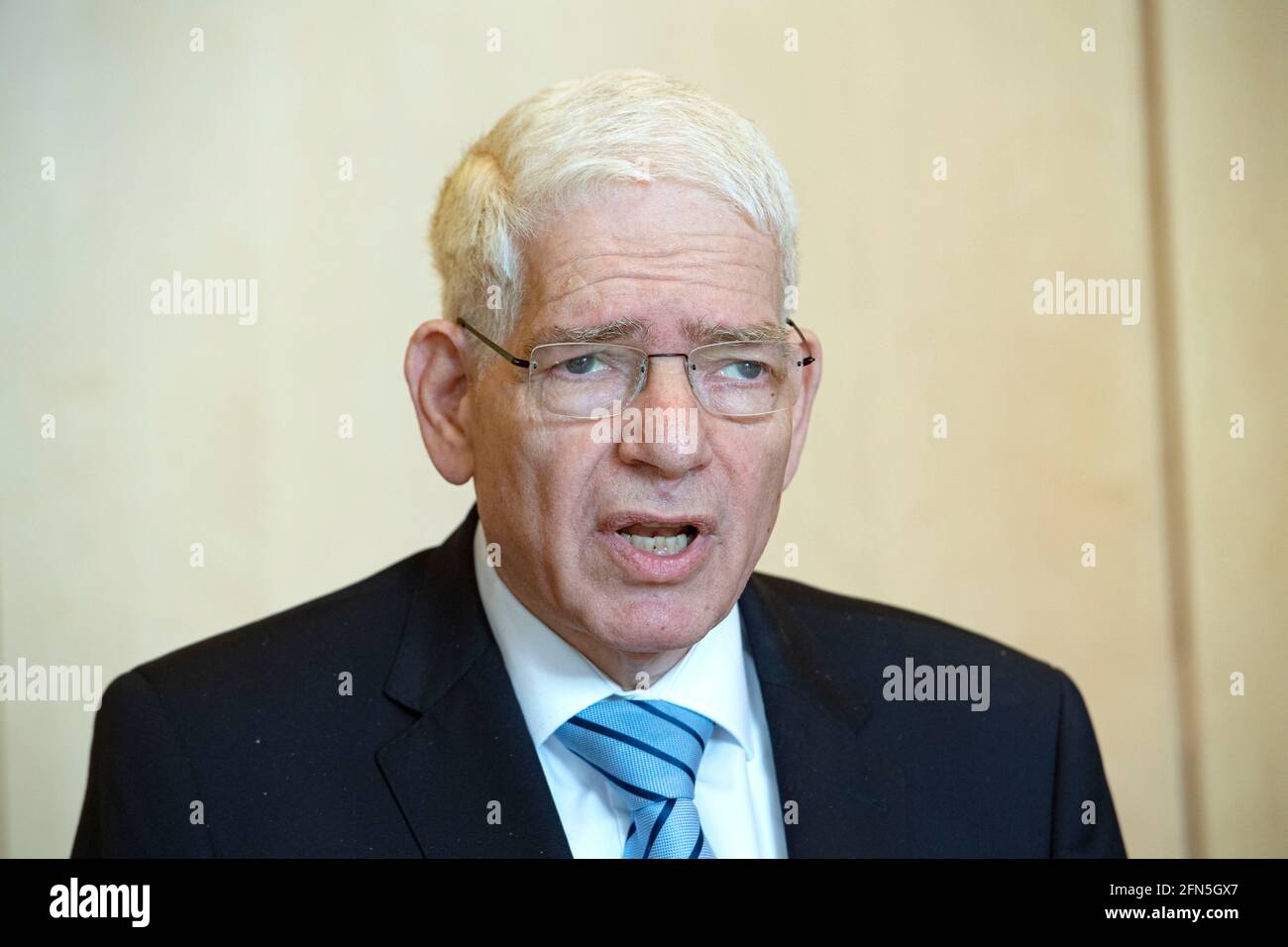 Frankfurt, Deutschland. 12th May, 2021. Dr. Josef SCHUSTER (President ...