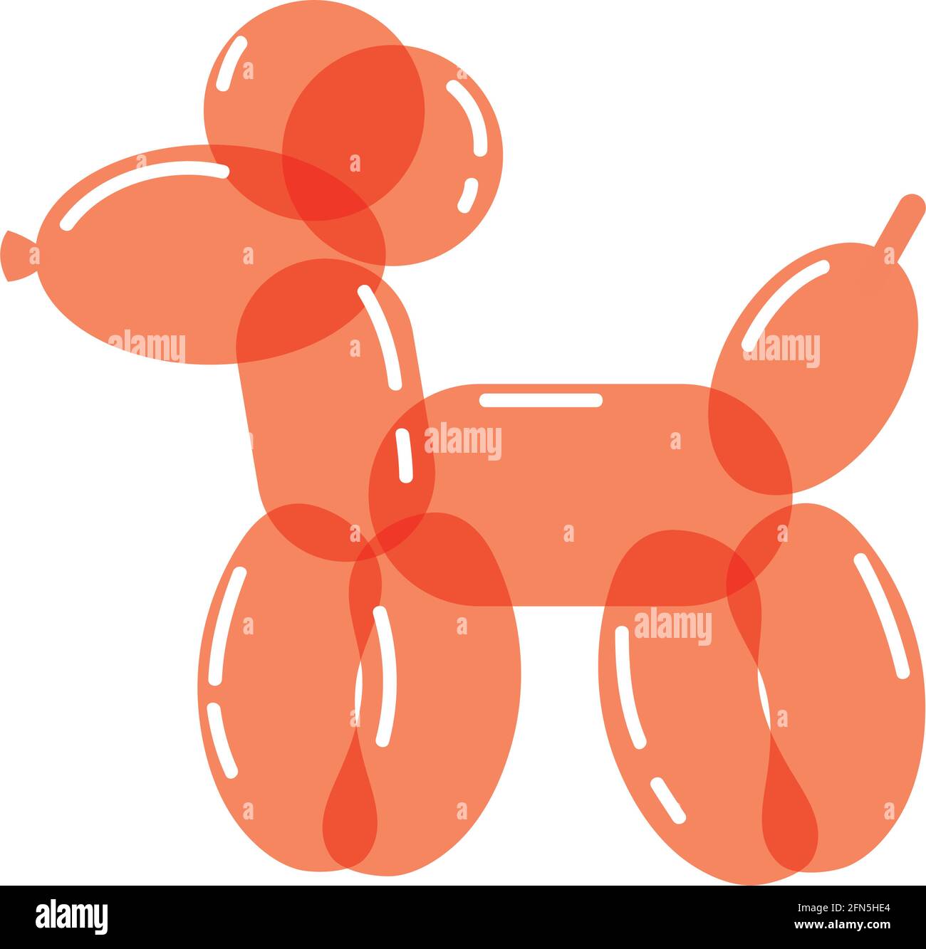 dog balloon animal Stock Vector Image & Art - Alamy