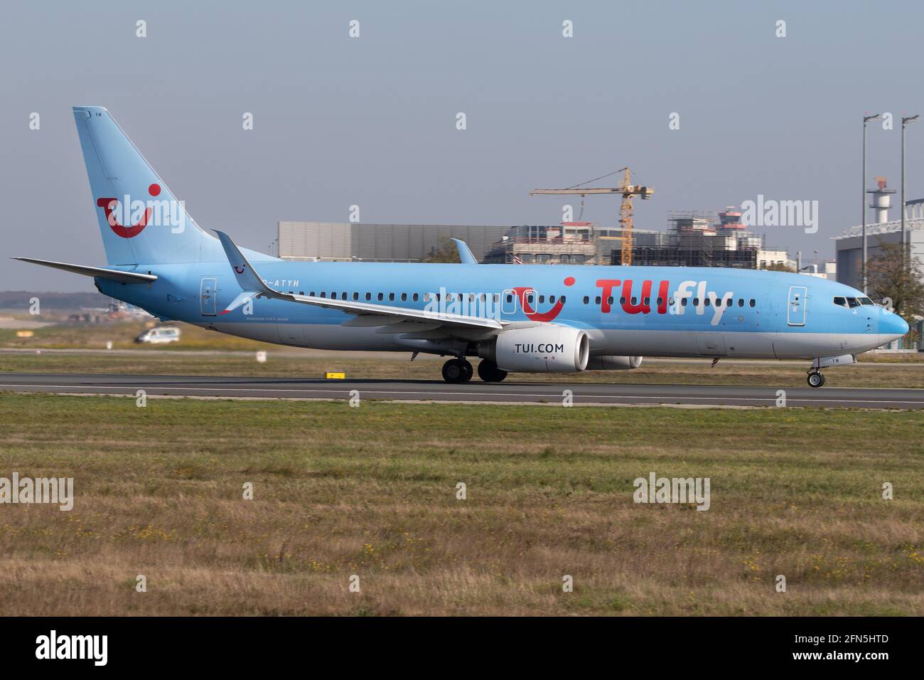 FRANKFURT AM MAIN, GERMANY - Nov 02, 2019: TUI (X3 / TUI) departing ...