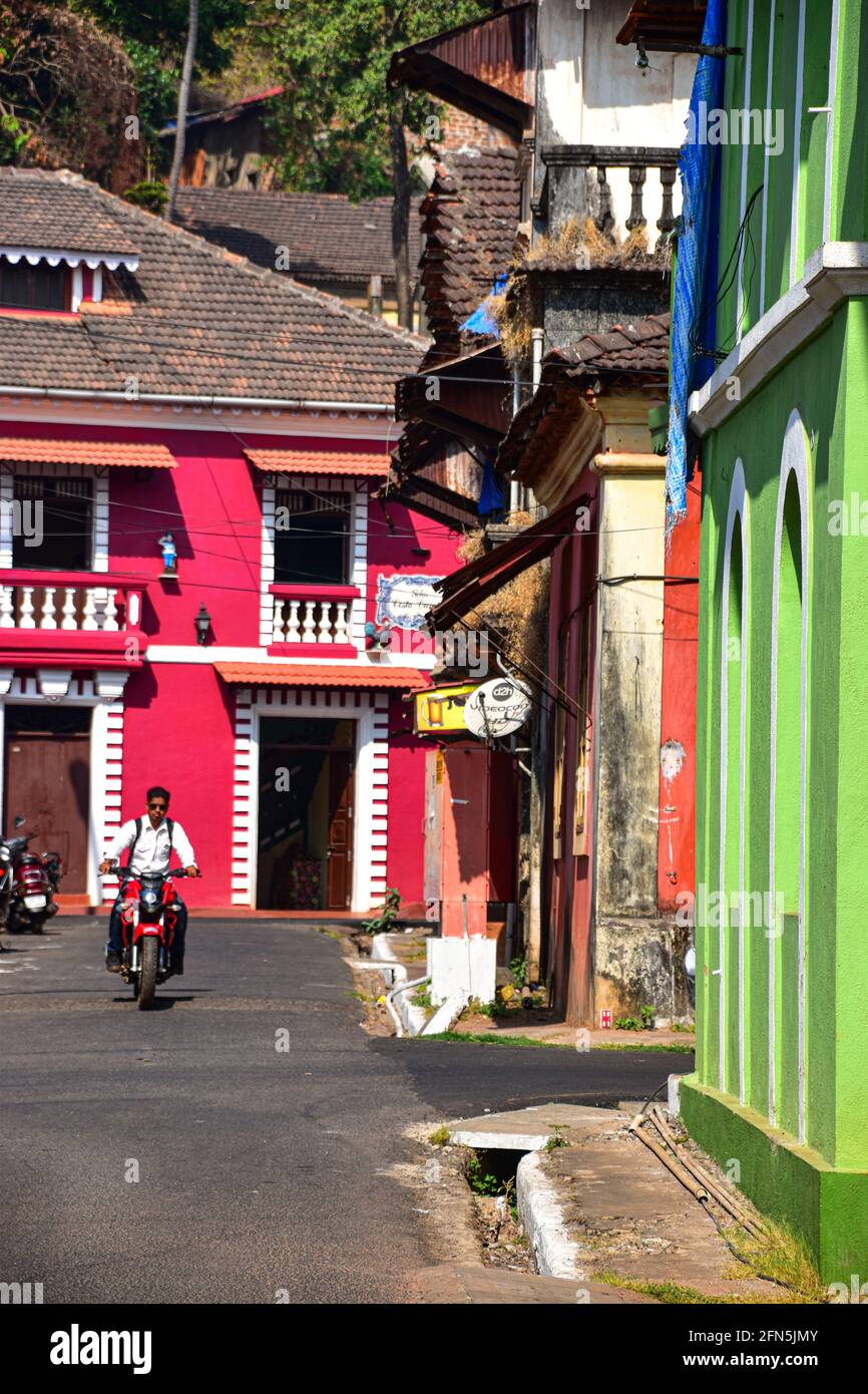 Panaji colonial hi-res stock photography and images - Alamy