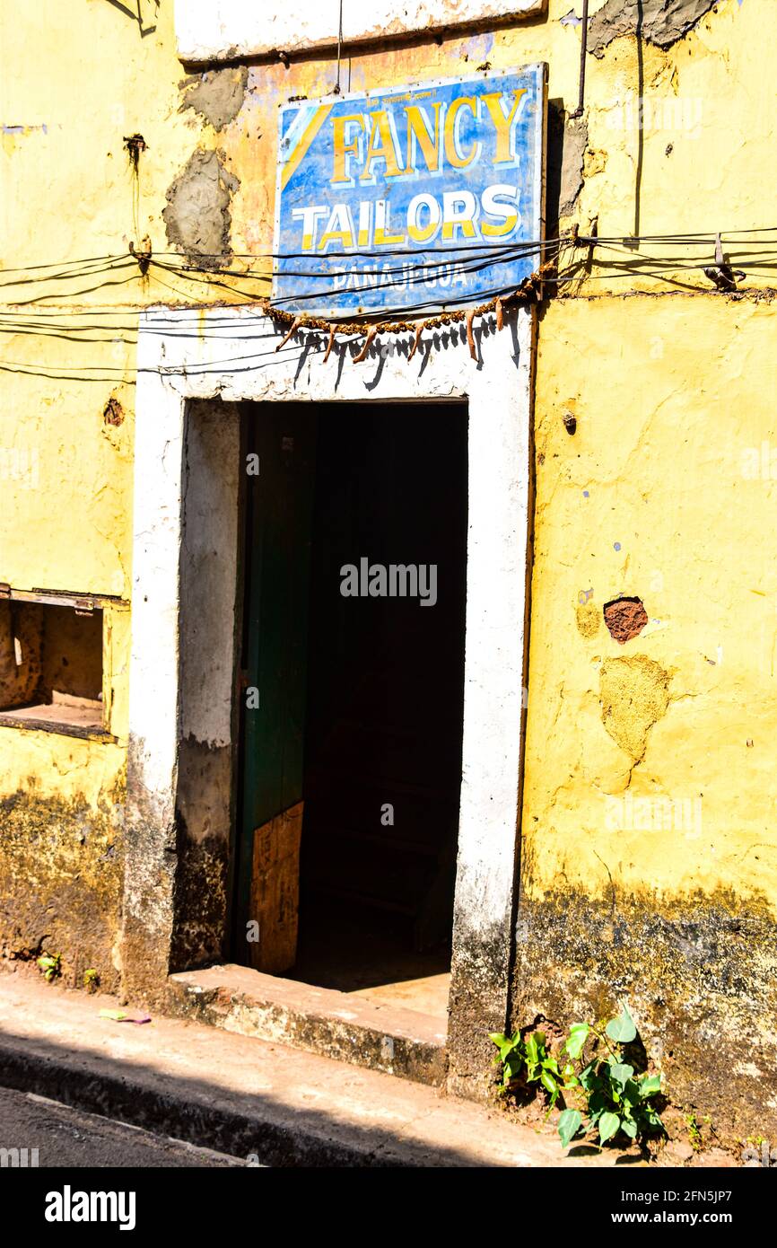 Tailors goa hi-res stock photography and images - Alamy