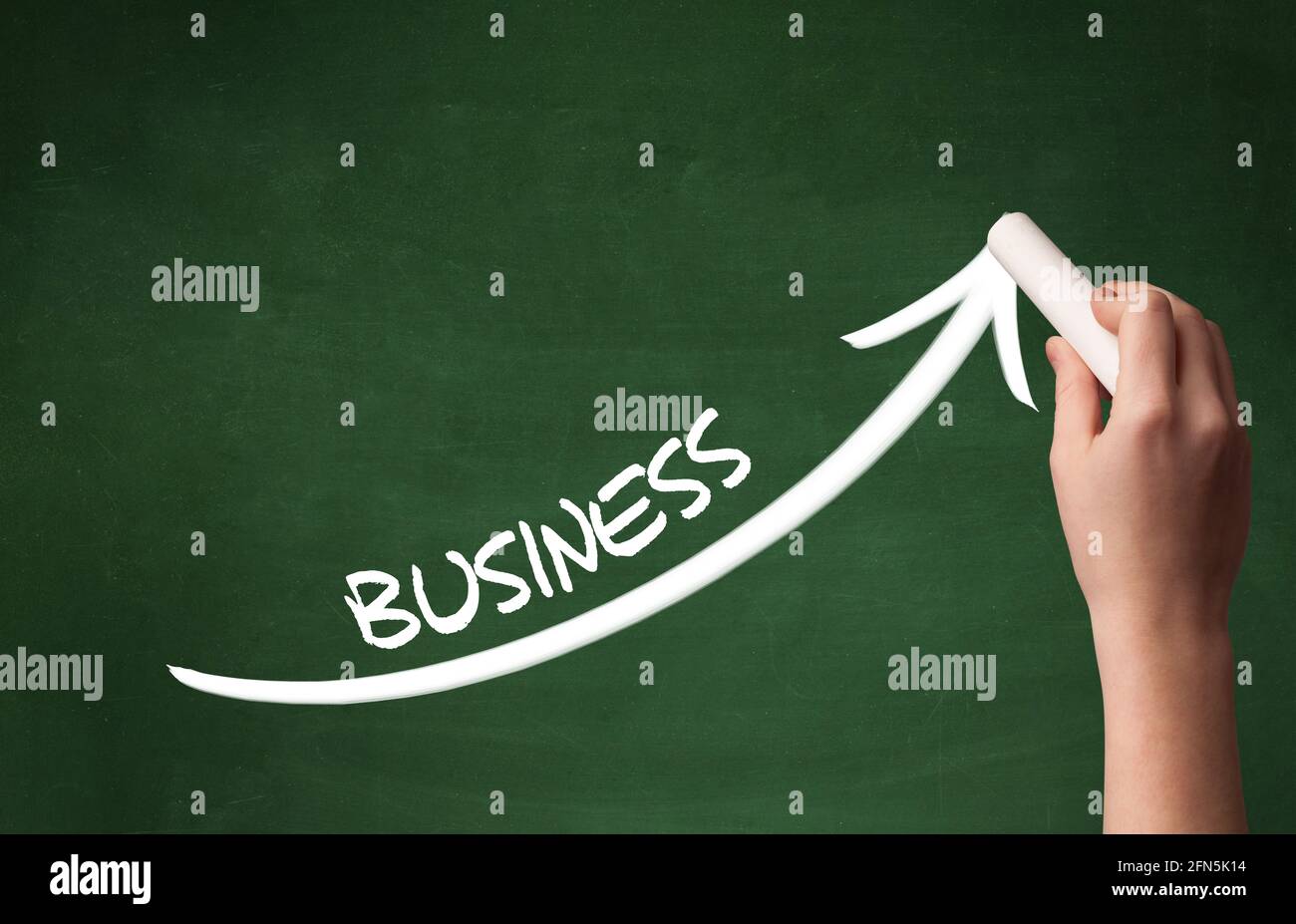 Hand drawing business concept concept Stock Photo - Alamy
