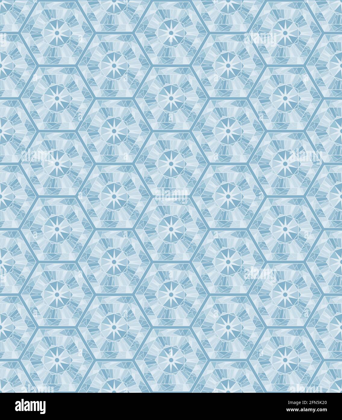 Seamless repeating pattern. Fractured, hexagons in beehive pattern ...