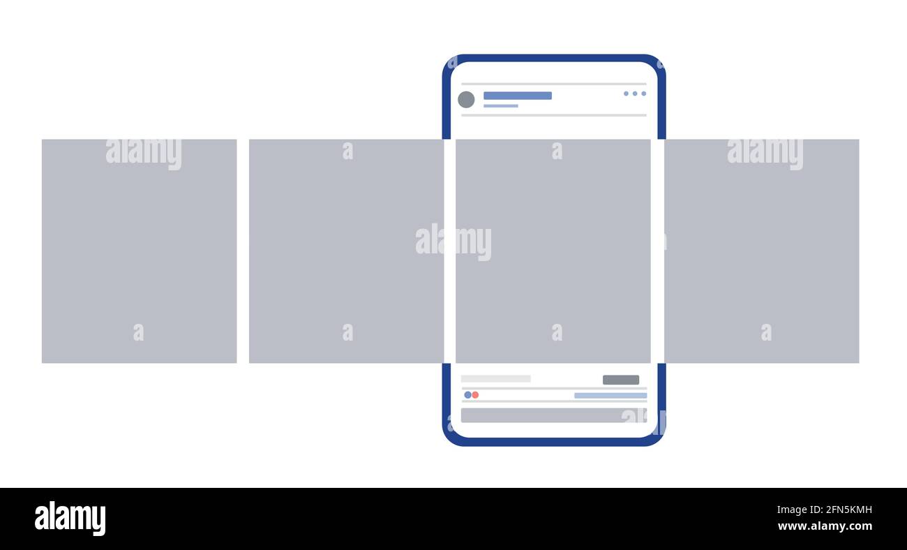 Mobile phone interface carousel Stock Vector Images - Alamy