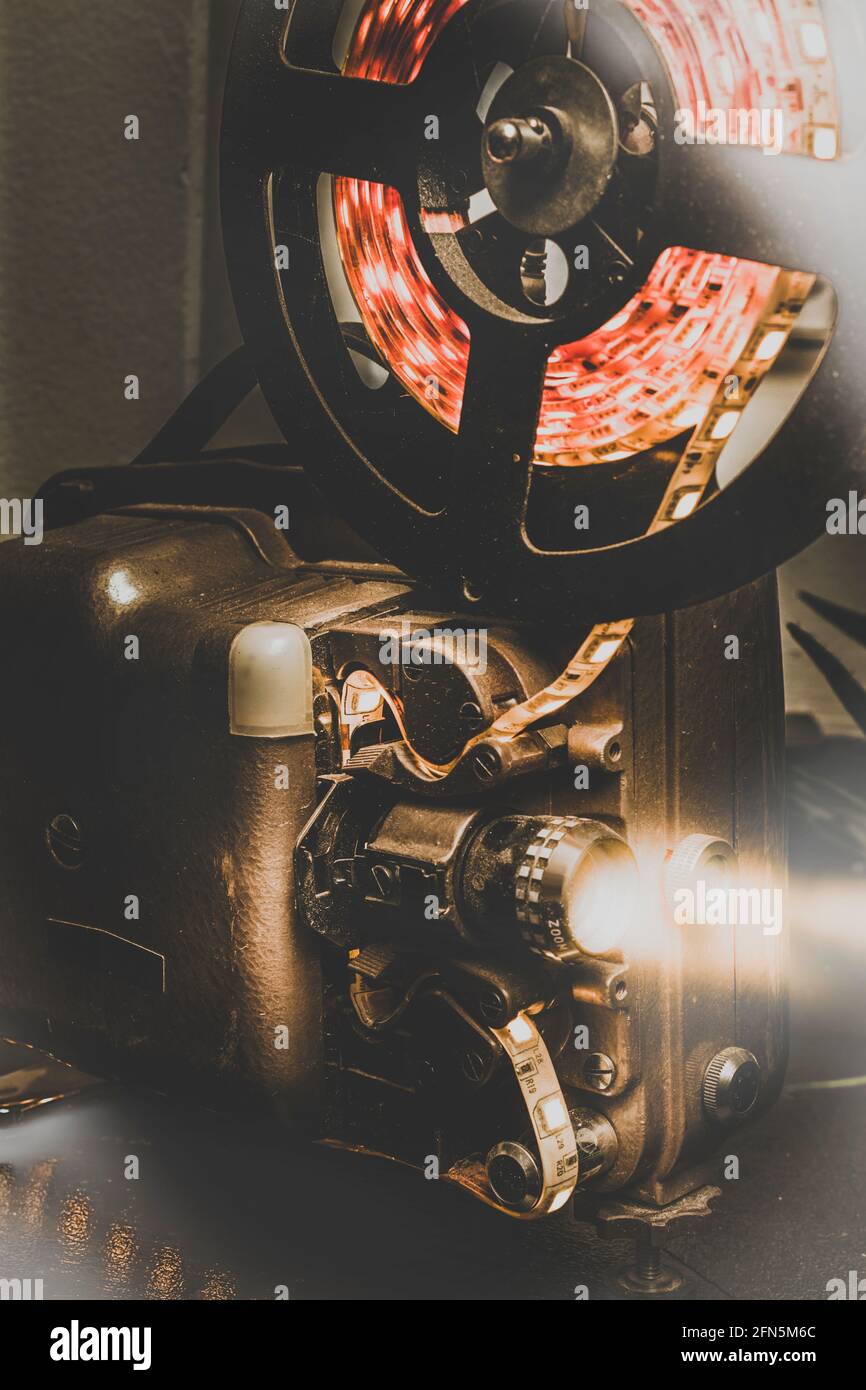 Reel For Cinema Projector High Resolution Stock Photography and Images ...