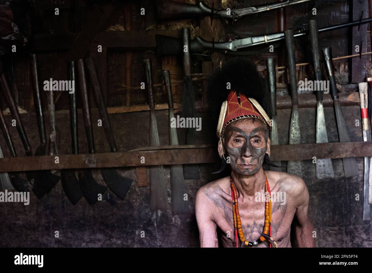 The Konyak's are the largest tribe in Nagaland. INDIA: FASCINATING ...