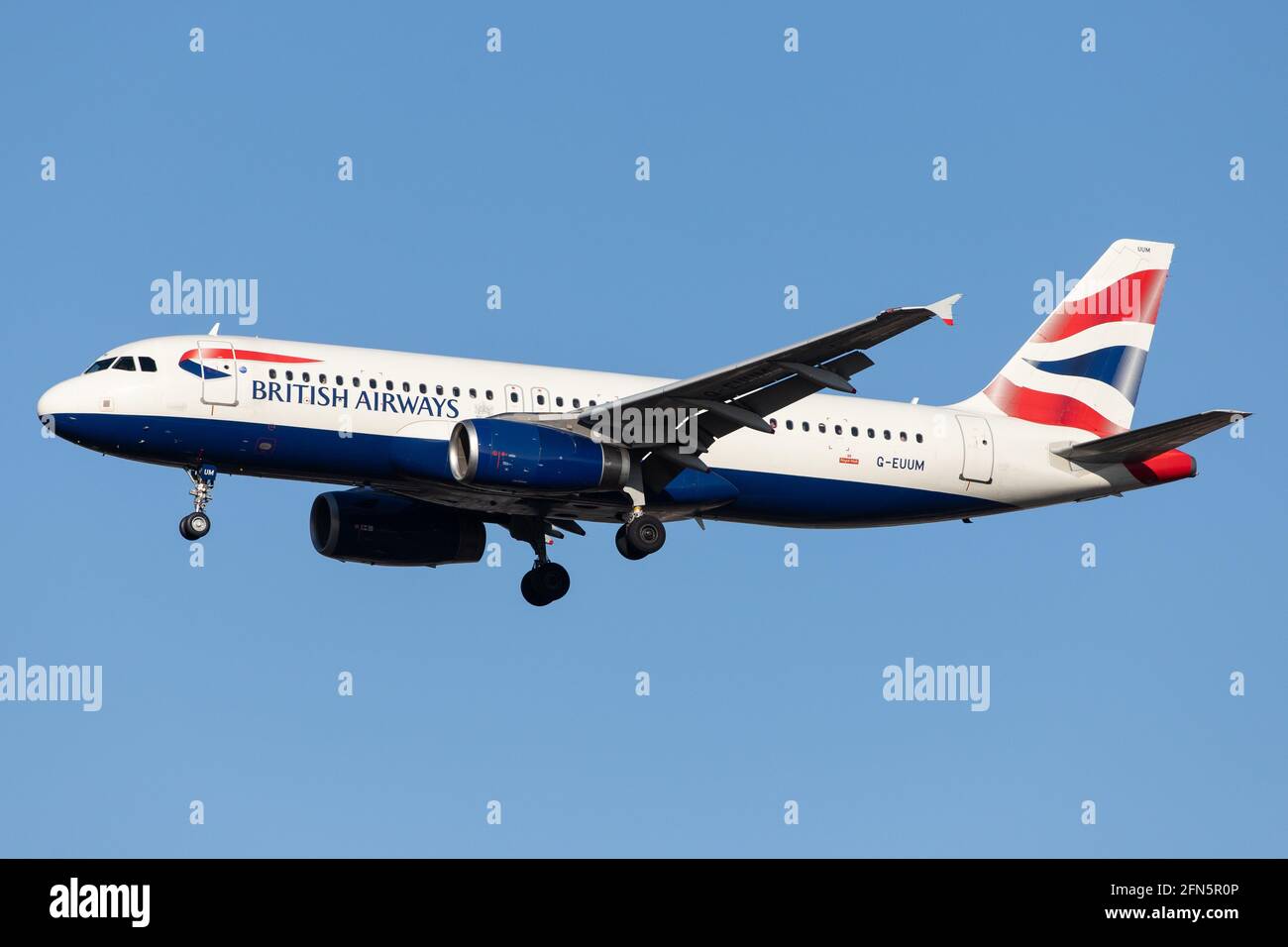 LONDON, UNITED KINGDOM - Feb 10, 2020: British Airways (BA / BAW ...