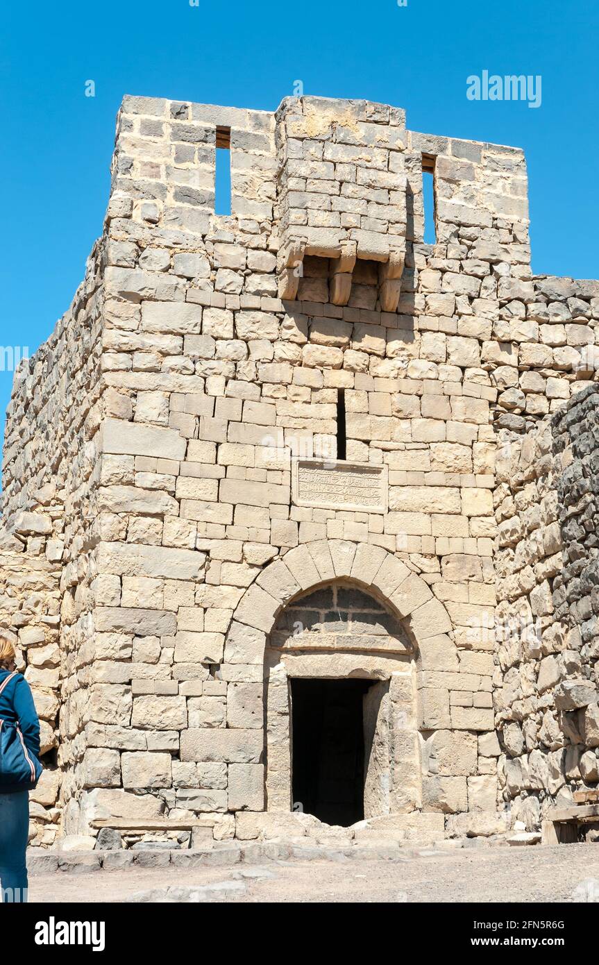 The Azraq Castle, Jordan Stock Photo - Alamy