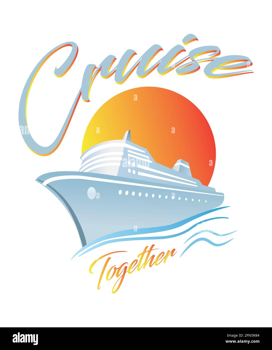 Tourist Ship Graphics