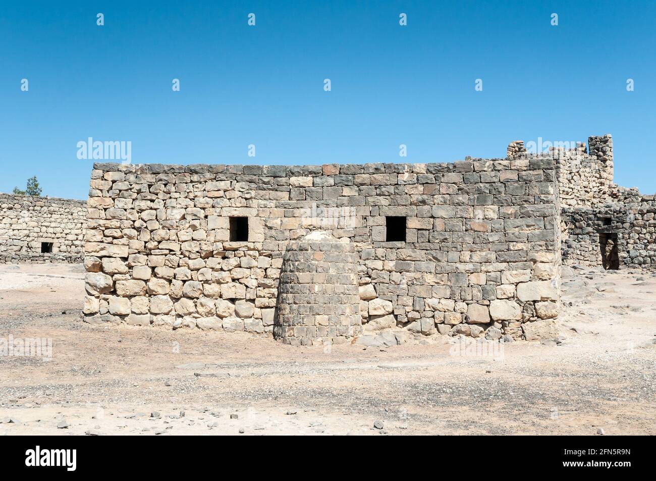 The Azraq Castle, Jordan Stock Photo - Alamy