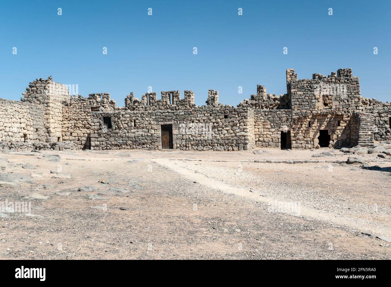 The Azraq Castle, Jordan Stock Photo - Alamy