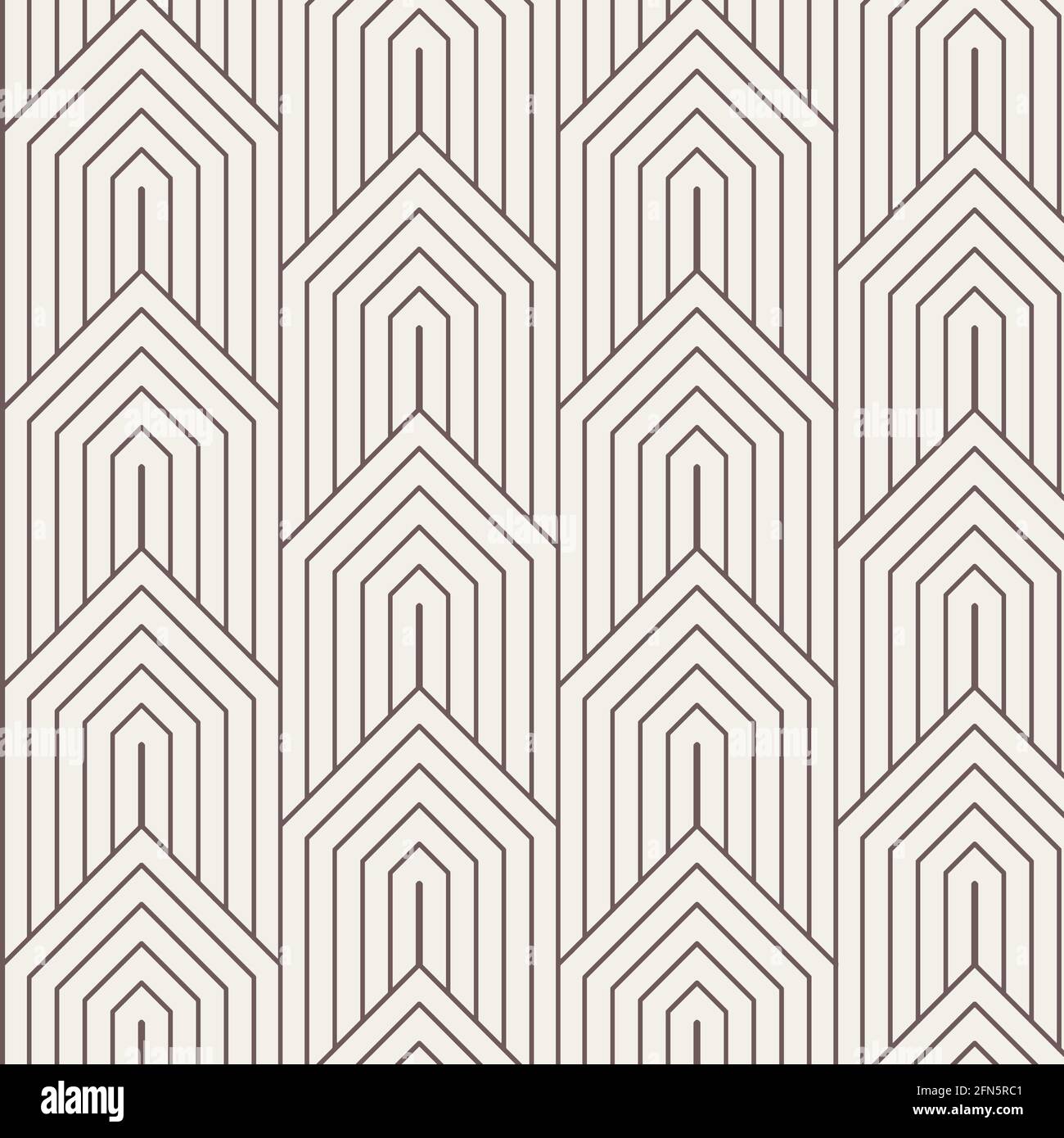 Ecru mocha brown geometric pattern for design elements and backgrounds ...
