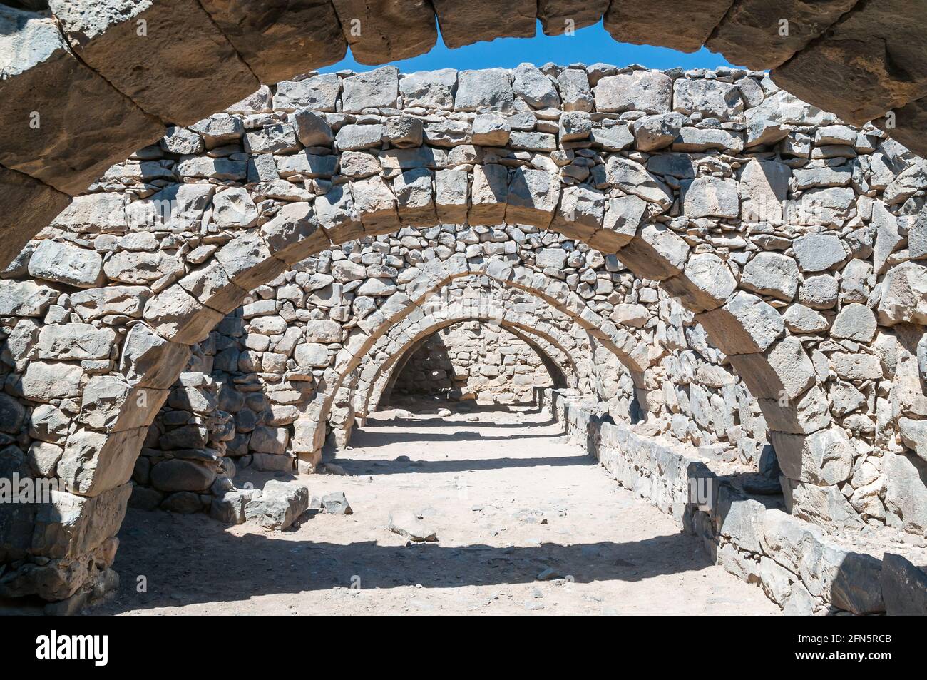 The Azraq Castle, Jordan Stock Photo - Alamy