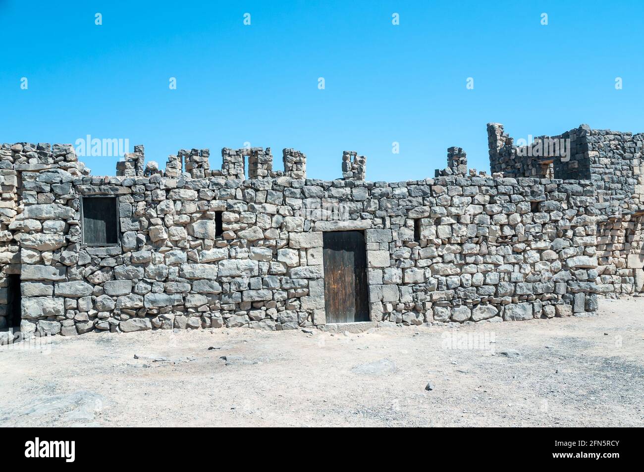 The Azraq Castle, Jordan Stock Photo - Alamy