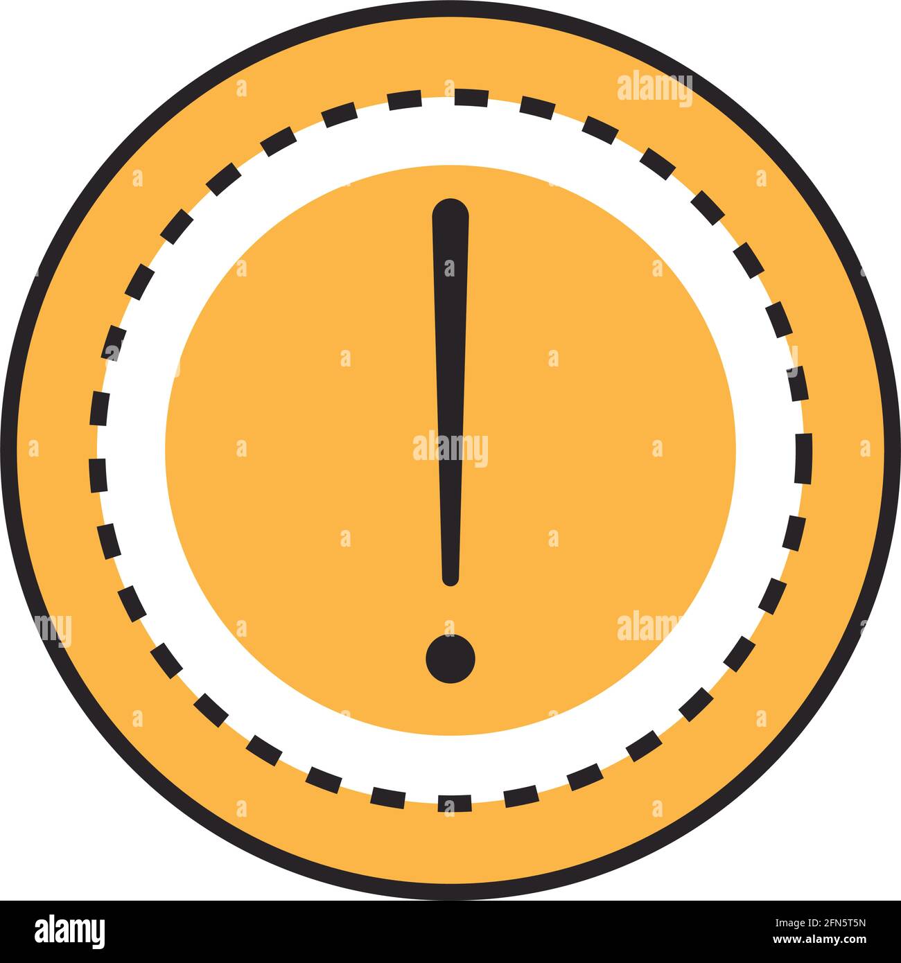 Risk sign rounded isolated Stock Vector Images - Alamy