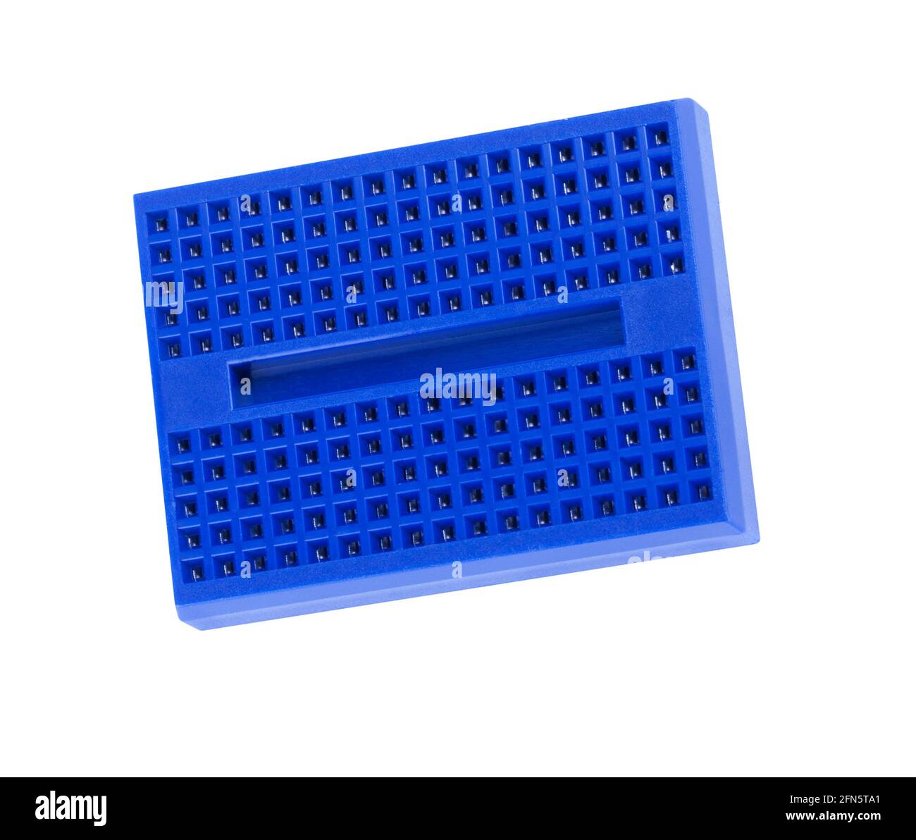 Mini Solderless Prototype Breadboard isolated Stock Photo - Alamy