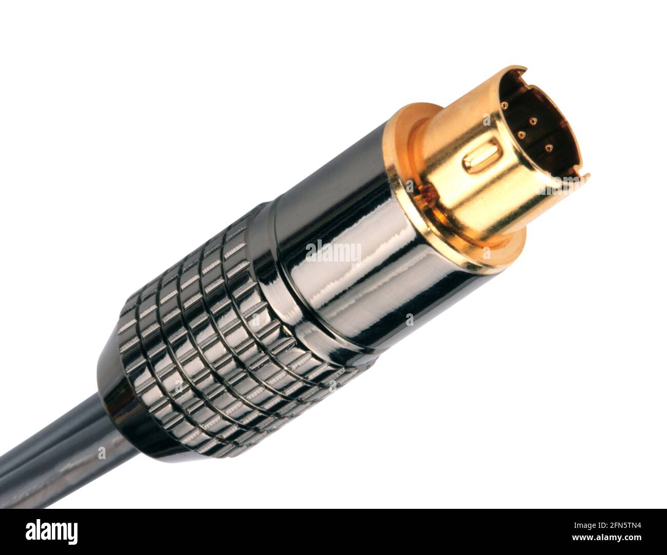 Male Plug Connector Isolated Stock Photo - Alamy